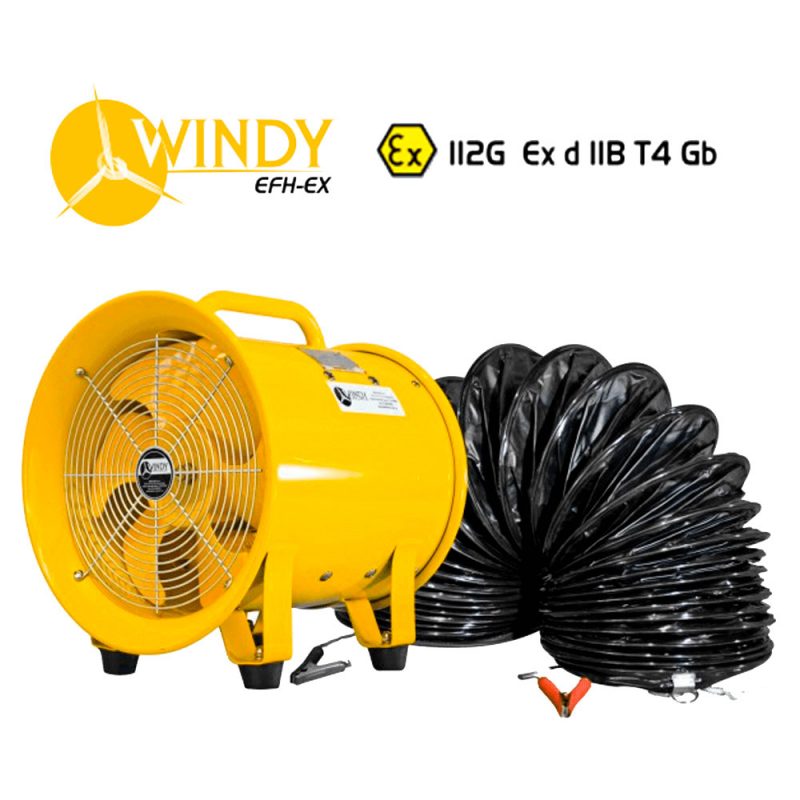 Extractor de Aire Windy EFH-EX12 12 Pulgadas | Electroviento