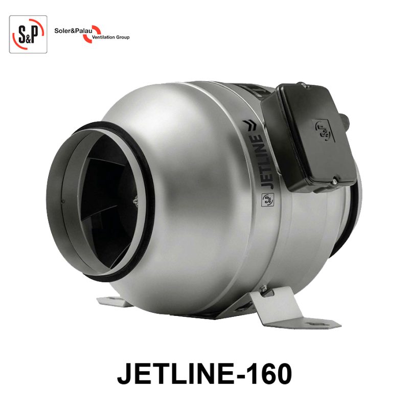 Extractor de Aire Centrifugo JETLINE-160 | Electroviento