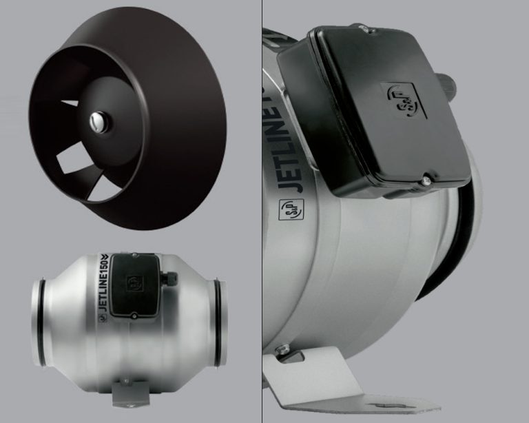 Extractor de Aire Centrifugo JETLINE-315 | Electroviento